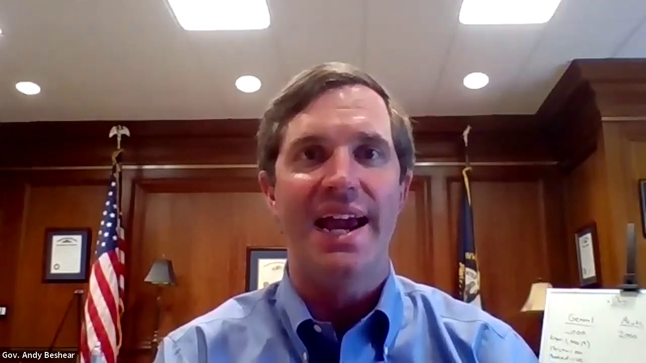Contact Tracing Plan Update with Governor Andy Beshear and Mark Carter ...