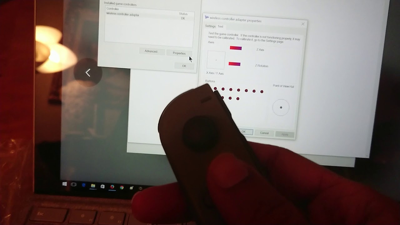 GAME Genie Controller Adapter connects Nintendo Joycon to PC - YouTube