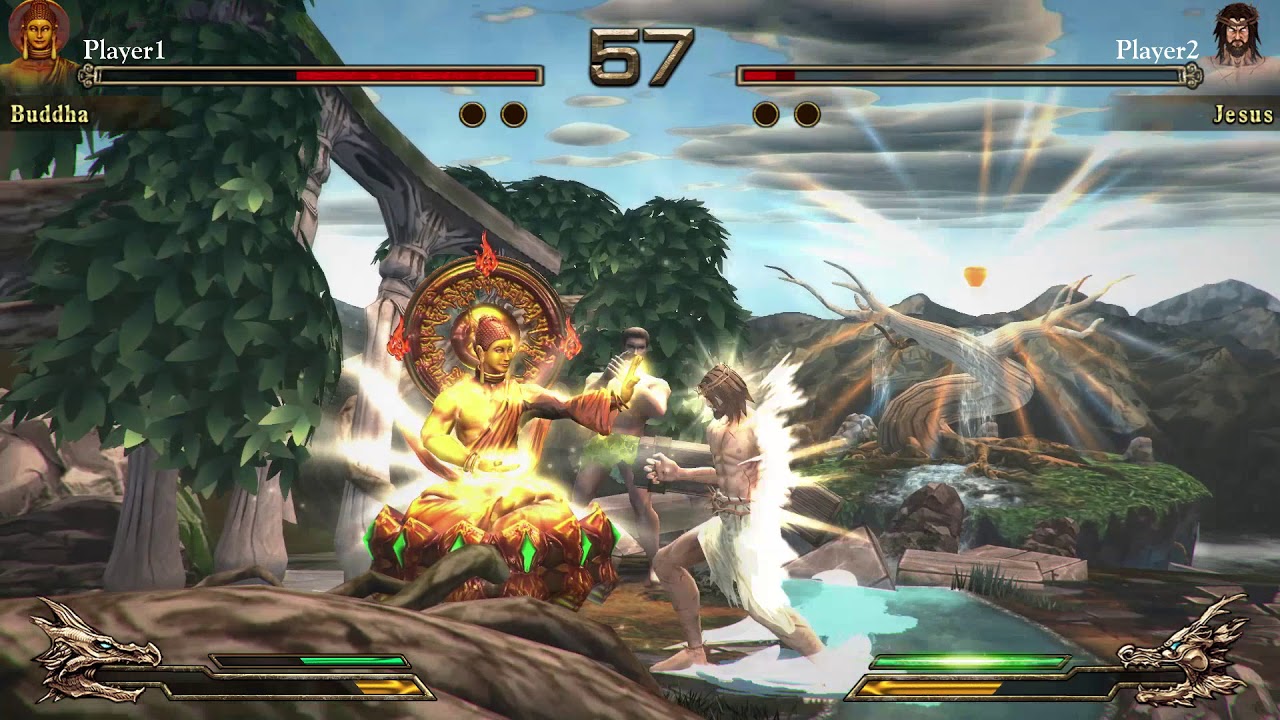 Fight Of Gods Buddha vs Jesus PC HD - YouTube