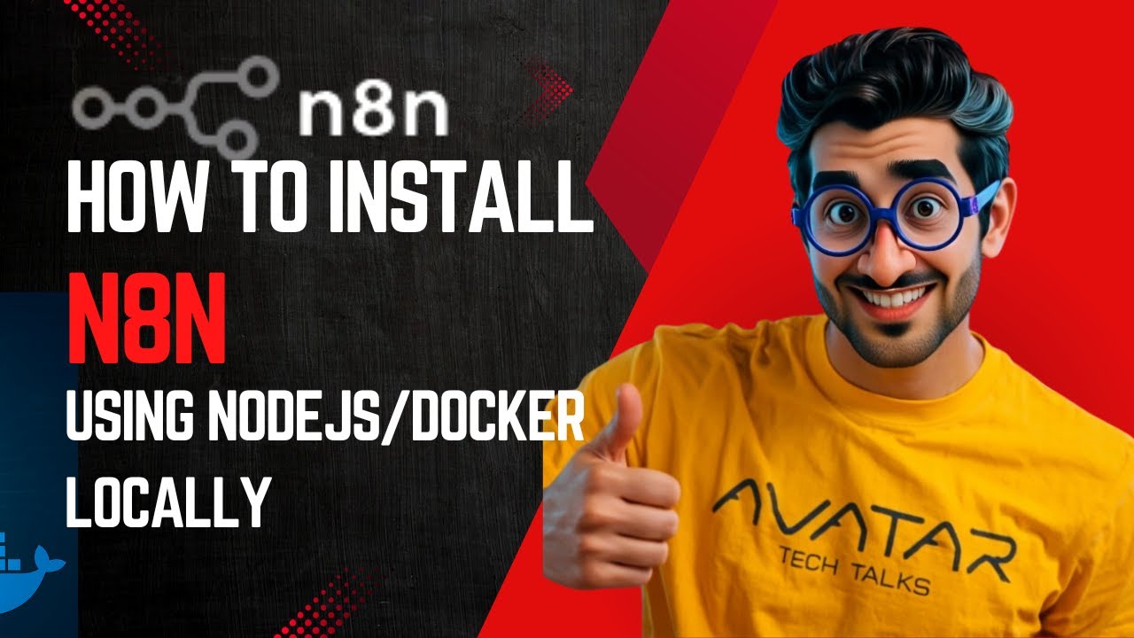 How to Install n8n Using Node.js & Docker Locally | Step-by-Step Guide - YouTube
