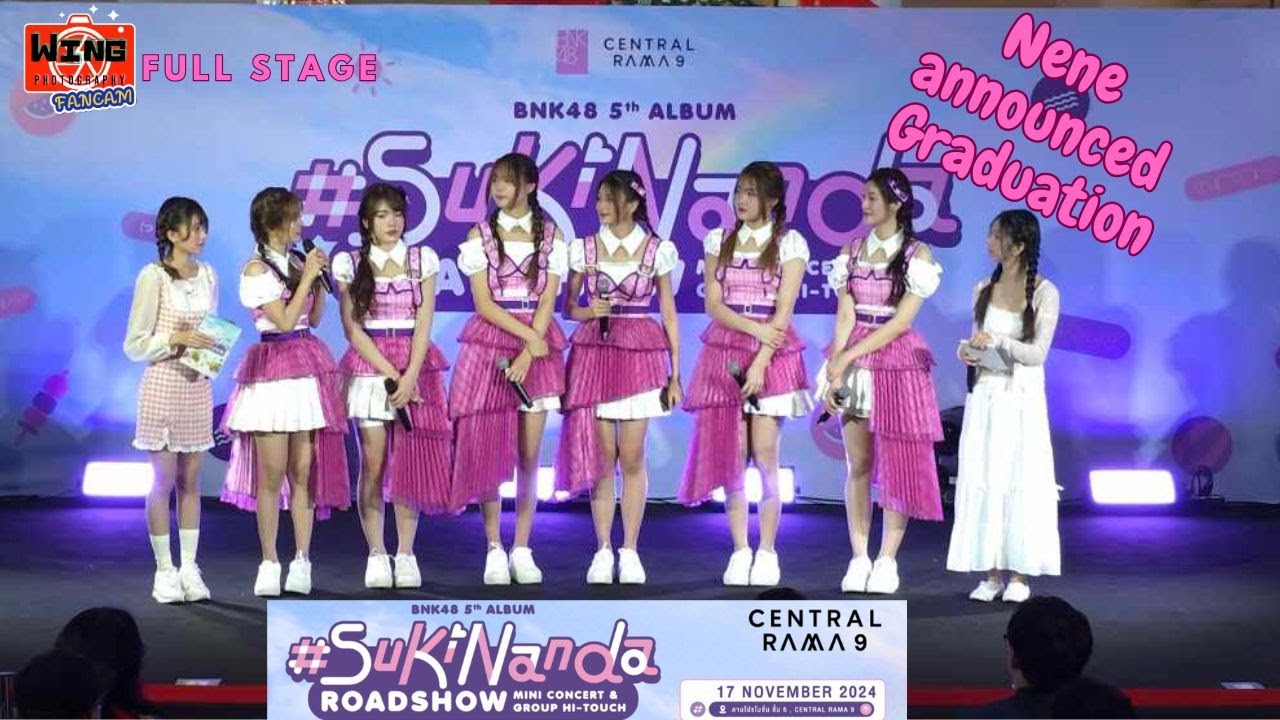full stage BNK48 5th Album “#Sukinanda” Roadshow // 17 NOV 2024 - YouTube