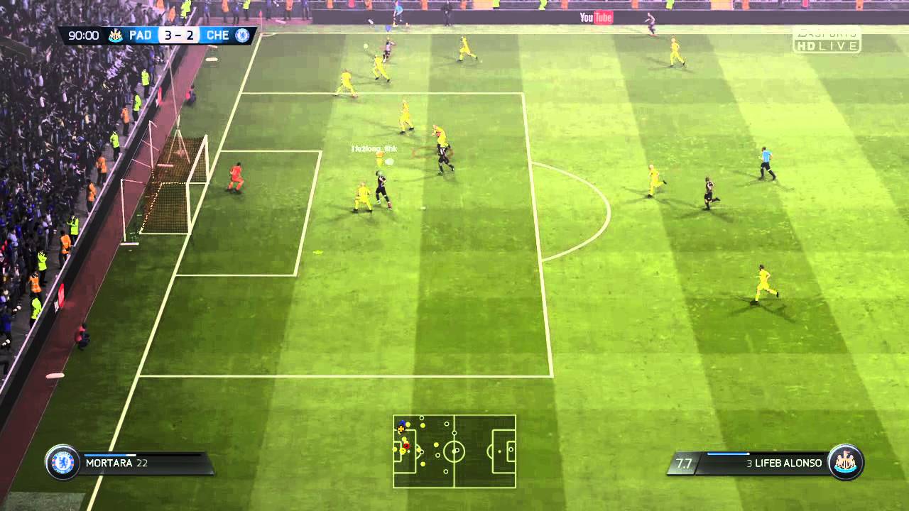 FIFA 15_pad heading - YouTube