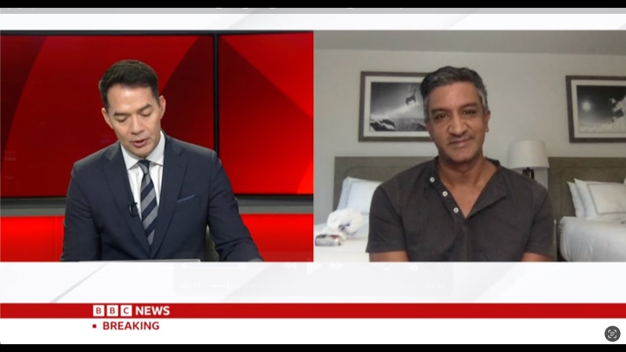 BBC World News Interview: US investments in UK - YouTube