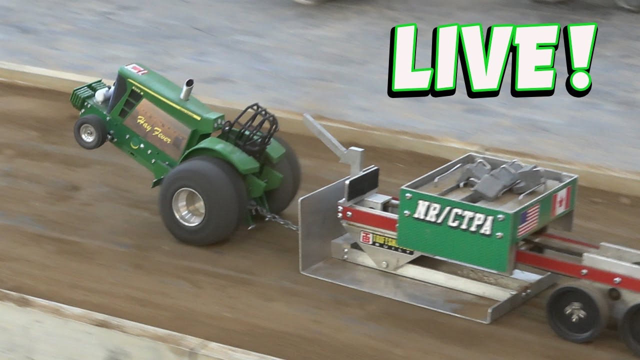RC tractor pulling Spring Nationals - YouTube