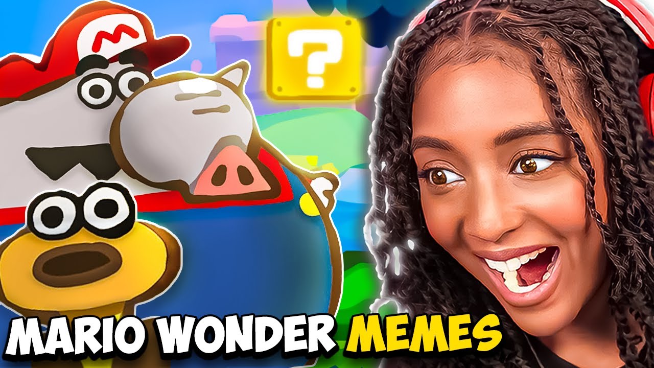 Mario Wonder Funny animations. - YouTube