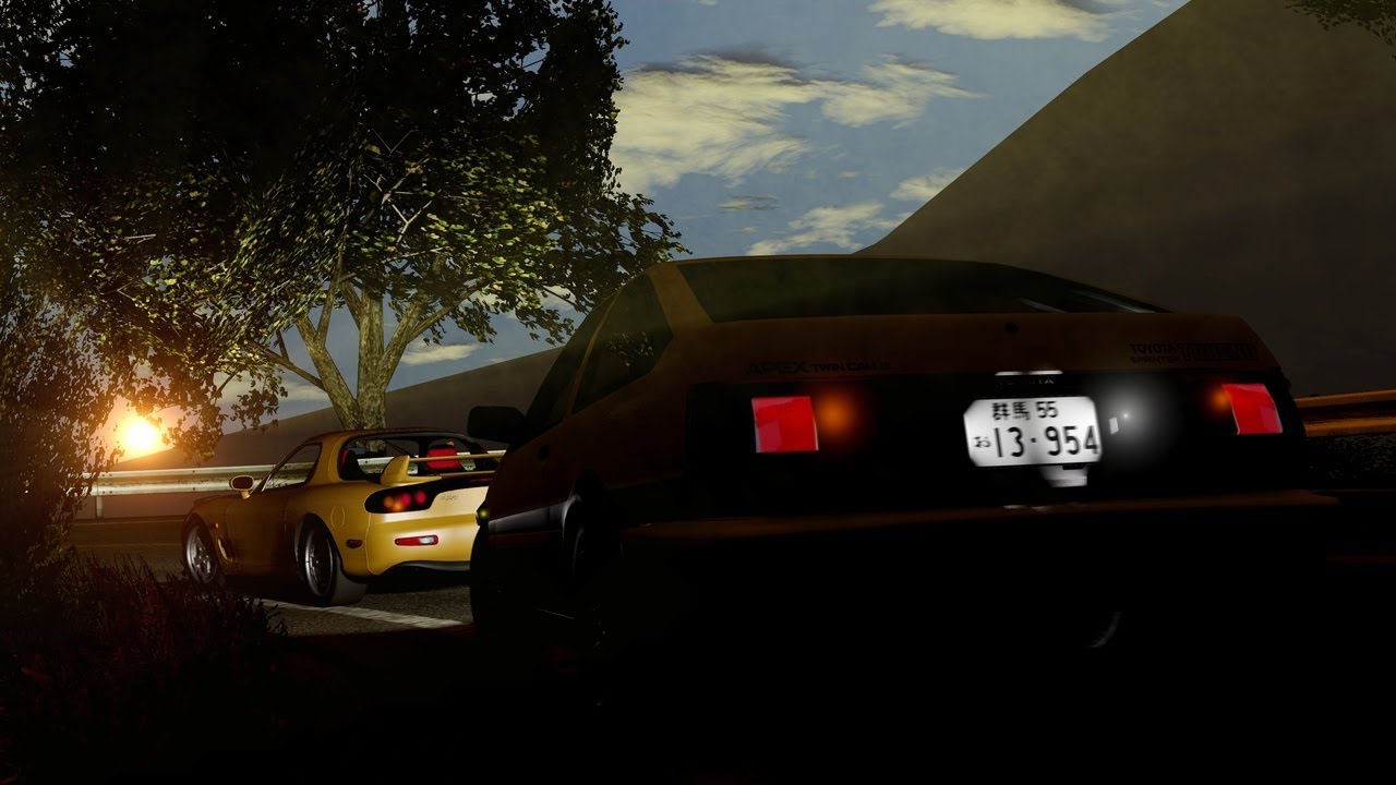 AE86 vs FD3S | BeamNG.touge - YouTube