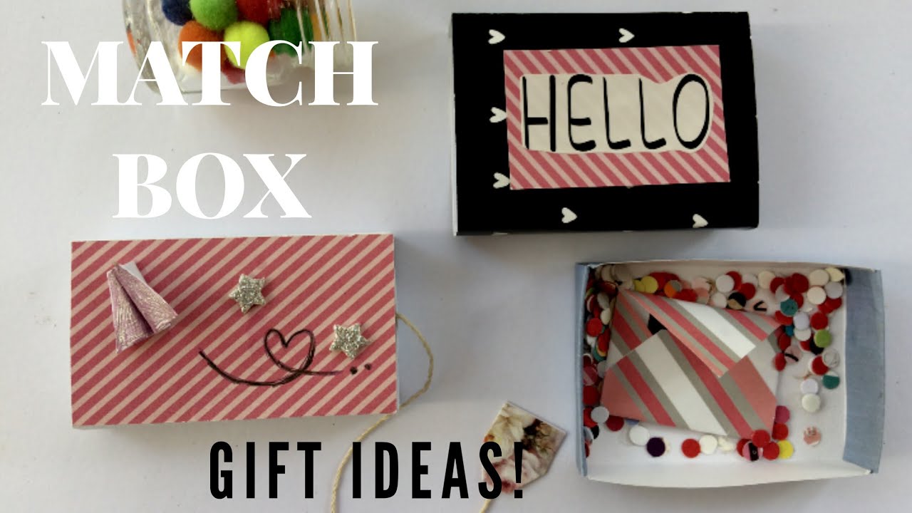 #match boxMatch Box Gift Ideas | Match box DIY | Craft DIY - YouTube
