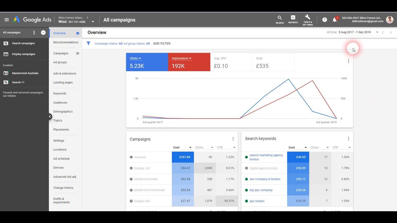 How to use the Keyword Planner to get search volume and forecasts - YouTube