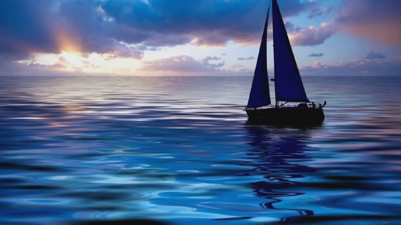 Boat in the Sea - Animation video background Loops - YouTube