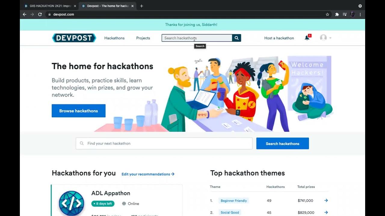 How to submit your project on DevPost - YouTube