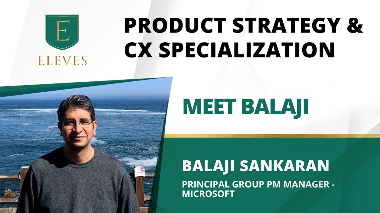 Meet Balaji Sankaran - YouTube
