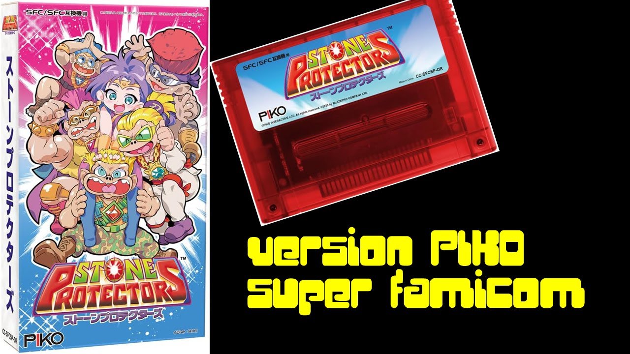 Stone protectors super famicom, piko version 2024 - YouTube