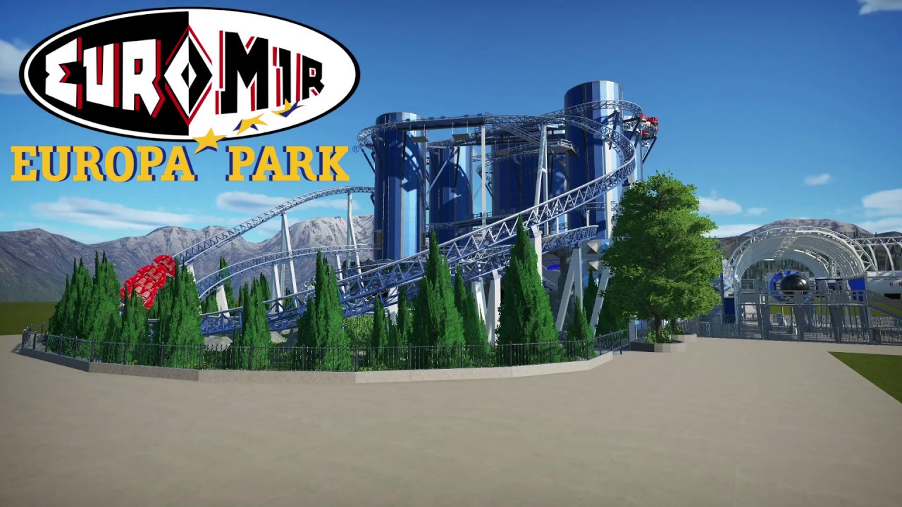 Europa Park Euro-Mir in Planet coaster. - YouTube