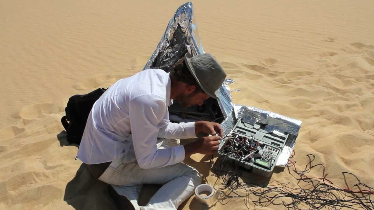 Markus Kayser - Solar Sinter Project (Official HD video) - YouTube