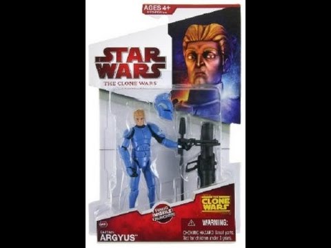 Captain Argyus ( Star Wars The Clone Wars ) HD Review. - YouTube