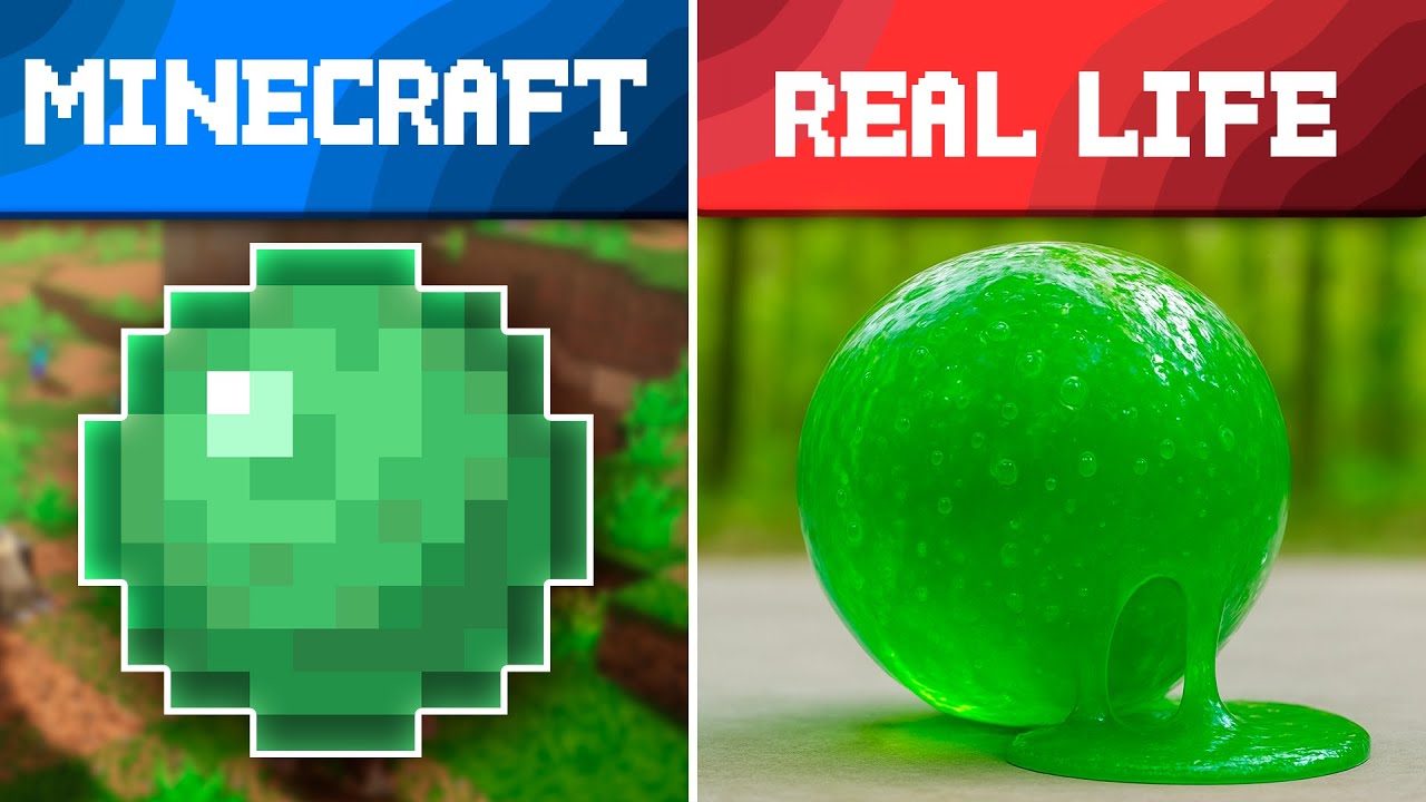 Minecraft's Unbelievable Comparison with Real Life! (Ultra realistic ...
