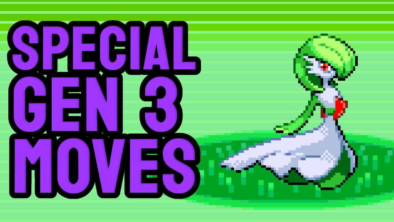 Pokémon Emerald - All Special Move Animations - YouTube