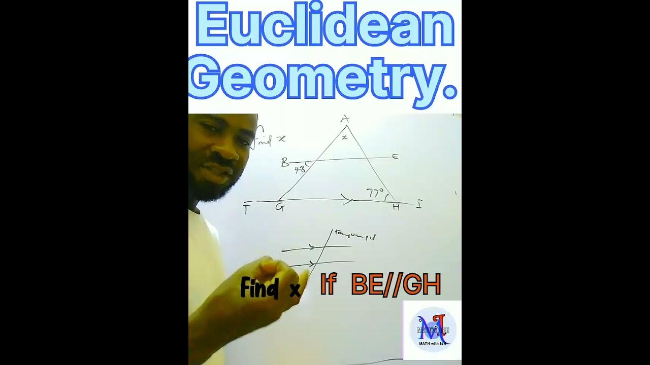 Euclidean Geometry Problem - YouTube