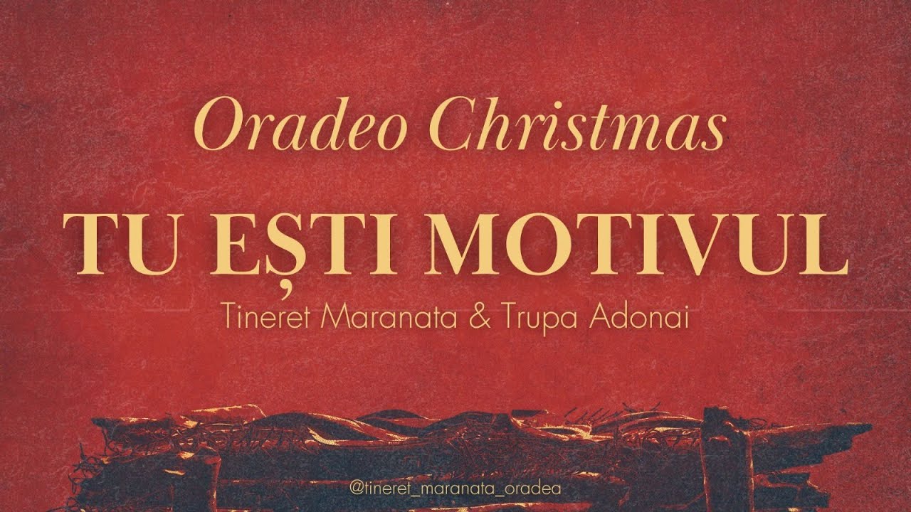 Oradeo Christmas :: Tu esti Motivul :: Trupa Adonai :: 20.12.2024 - YouTube