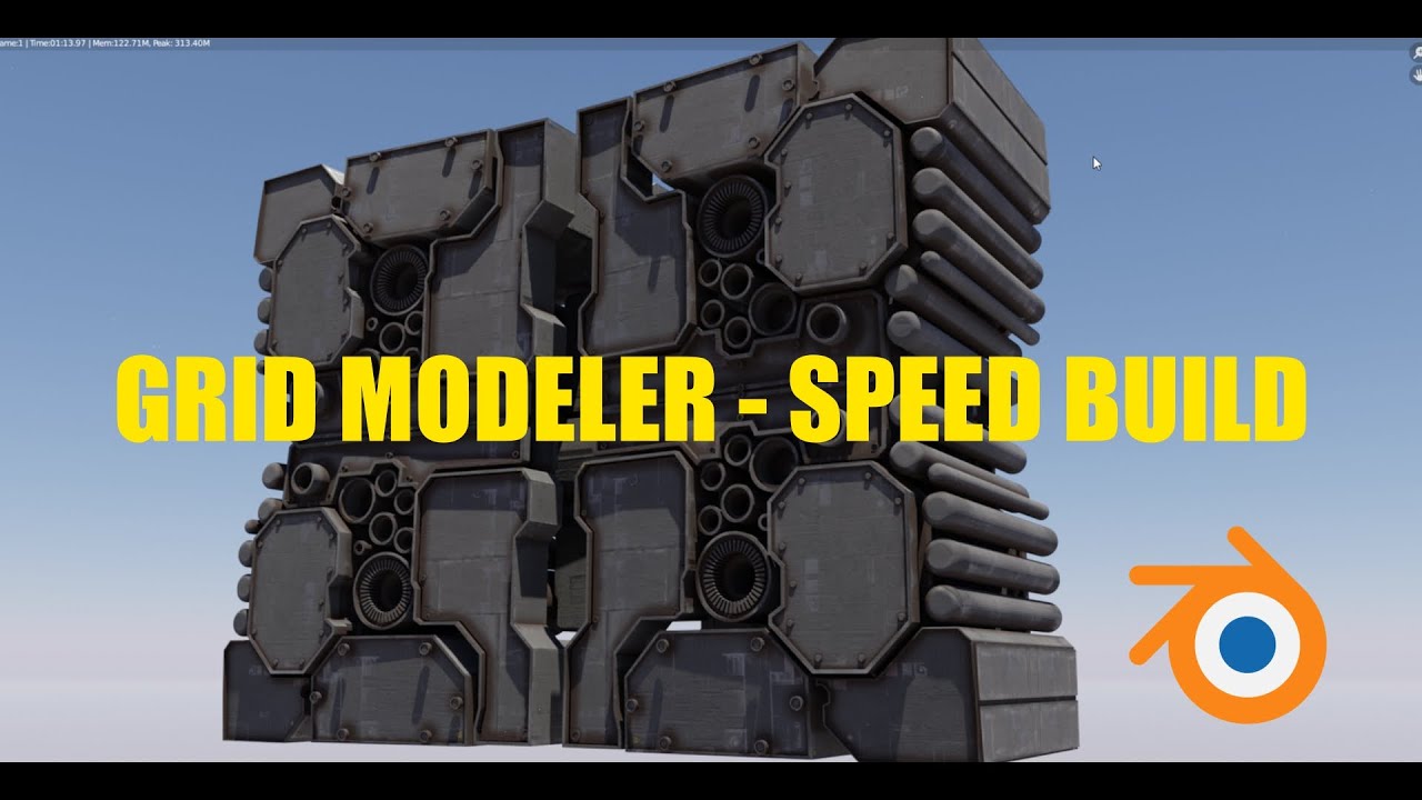 Grid Modeller - Speed Build - YouTube