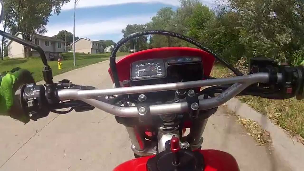 2002 XR650L Test Ride 0916 - YouTube