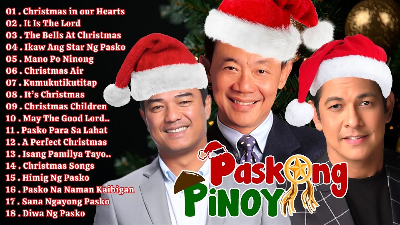 Pinoy OPM Best Tagalog Pasko Song Christmas Songs Medley 🎅🎁 Pinoy ...