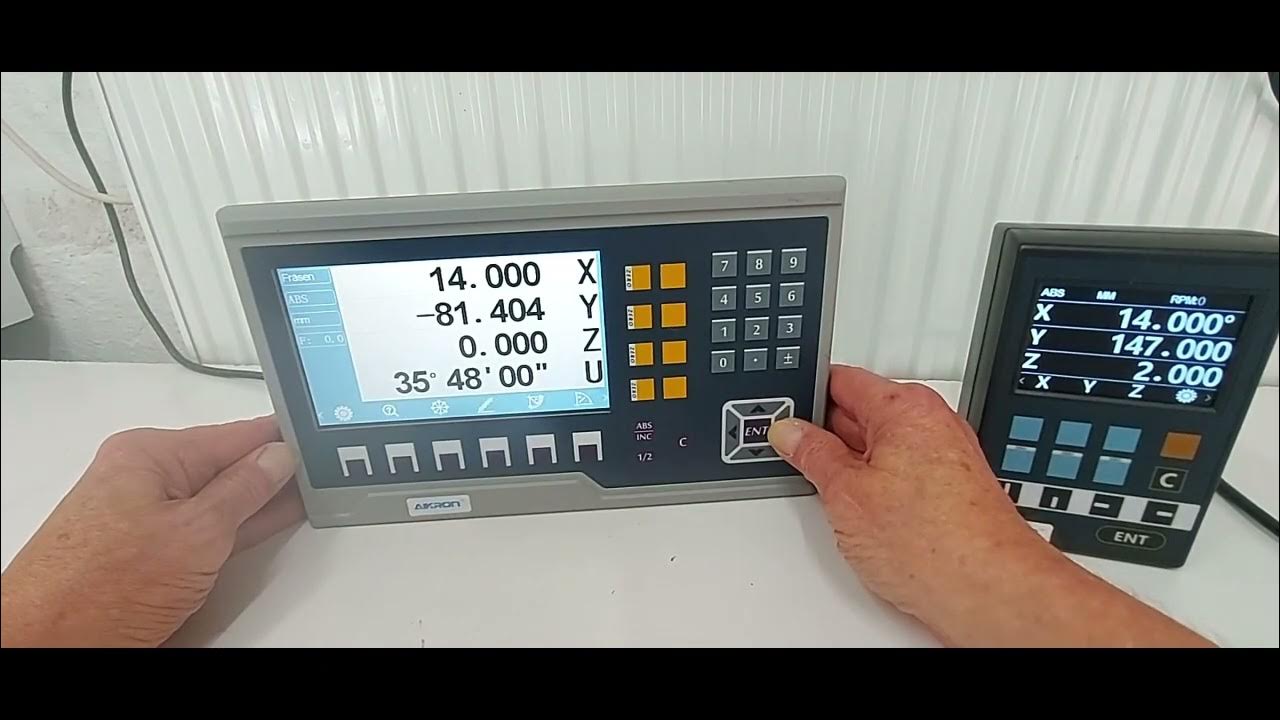 04 AIKRON Mini Positionsanzeige / Digitalanzeige A10 erste Vorstellung ...