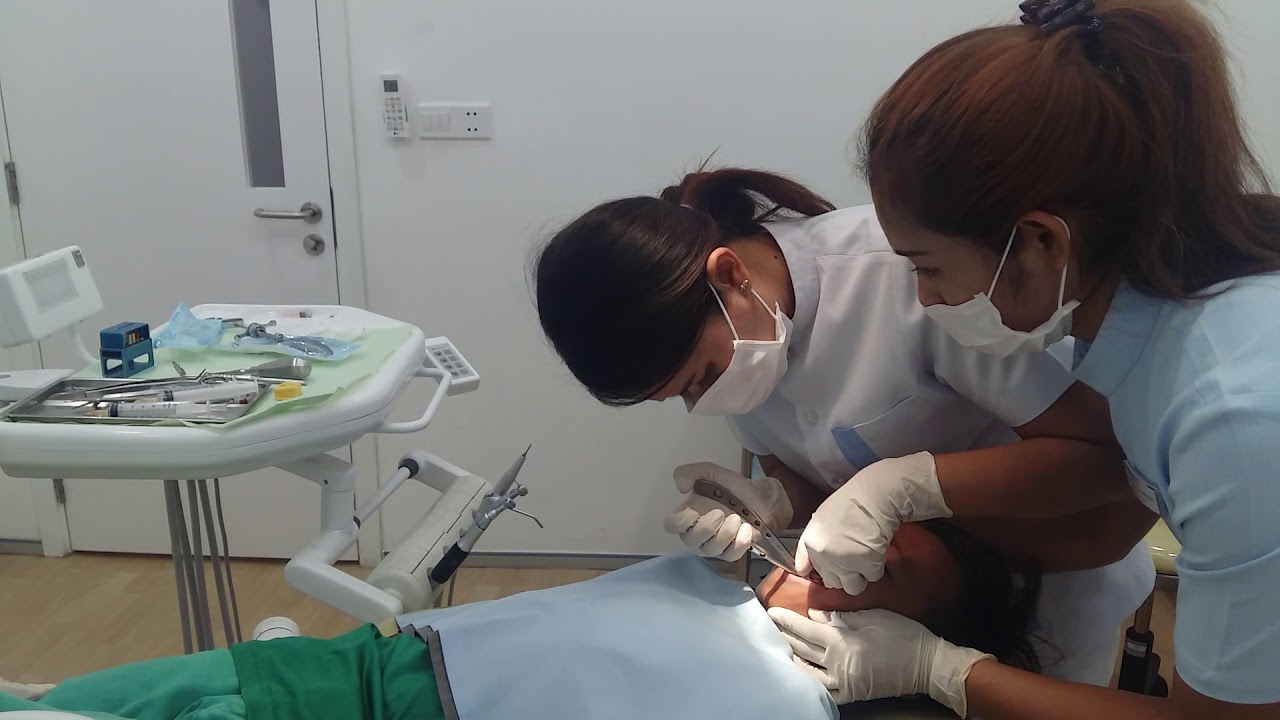 Tooth Extraction For Kid at International Dental Clinic - YouTube
