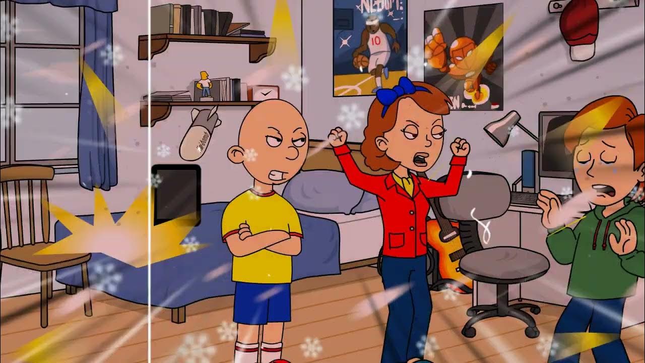Boris Grounds Caillou For Everything / Grounded - YouTube