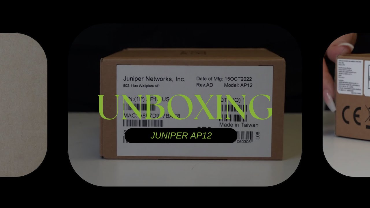 Juniper AP12 Unboxing - YouTube