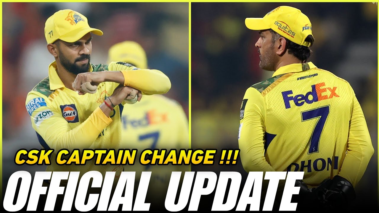 Ruturaj Gaikwad Ruled Out 😭 Dhoni Is Back As CSK Captain 🔥 | IPL 2025 ...
