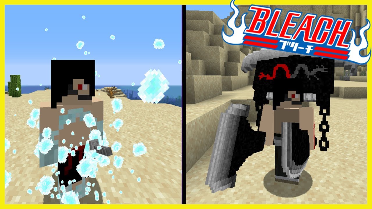 OBTAIN GOD OF THUNDER MODE! Minecraft Bleach Mod Episode 10 - YouTube