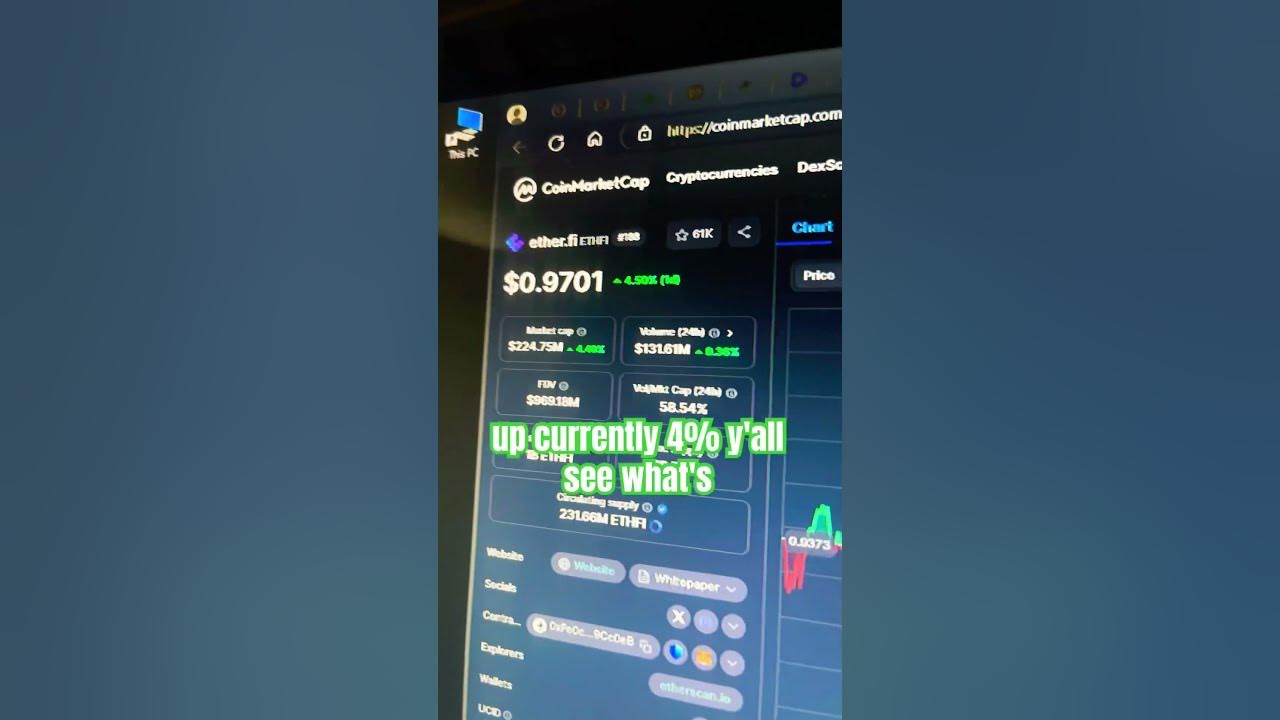 ether.fi ethfi crypto coin price prediction news today bull run #fyp - YouTube