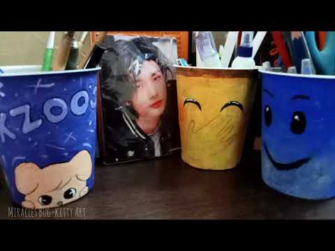 DIY ART X SKZOO || DIY SKZOO merch homemade|| - YouTube