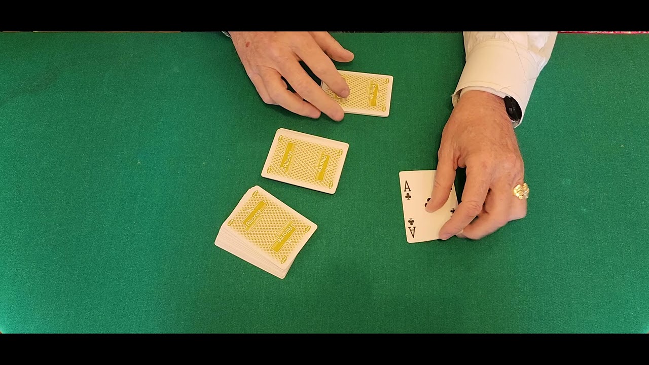 Mark Yeager performing "Michael Skinner's Ace Cutting Routine" - YouTube