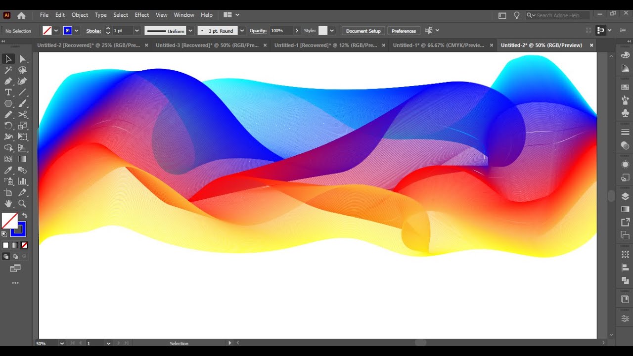 back ground part 1 in adobe illustrator step by step guide||MNH graphic ...