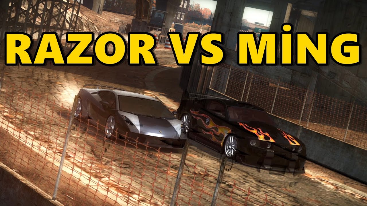 Razor 's Ford Mustang GT vs Ming Lamborghini Gallardo - YouTube