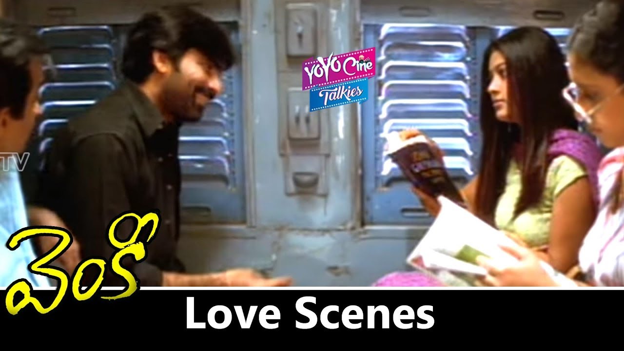 Ravi Teja Love Scenes In Venky Movie | Venky Telugu Movie | Sneha ...