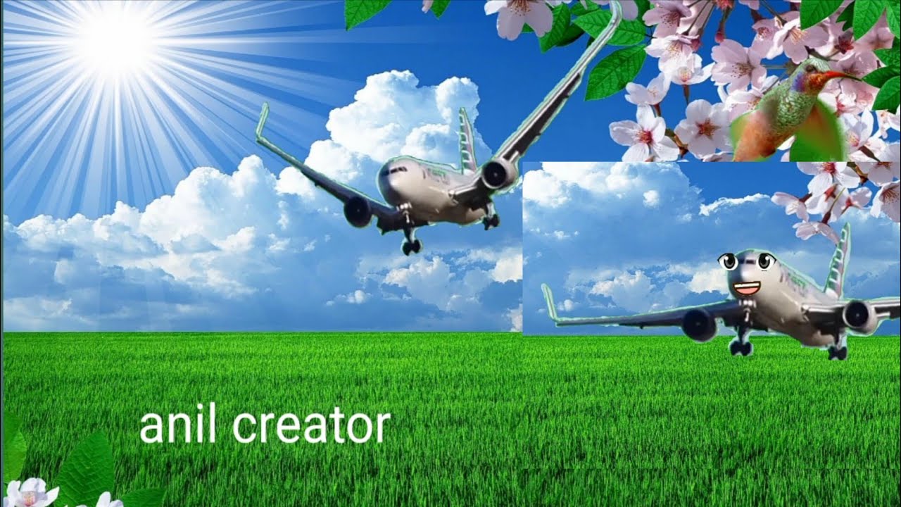 Airplane Dance | RAINING Dancing aeroplane | Funny plane dance ...