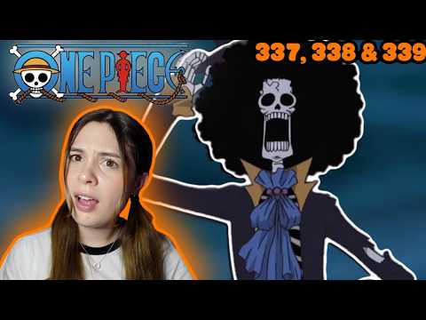 WELCOME TO THRILLER BARK!!! FIRST TIME WATCHING *One Piece* EPISODES 337, 338 & 339!!!