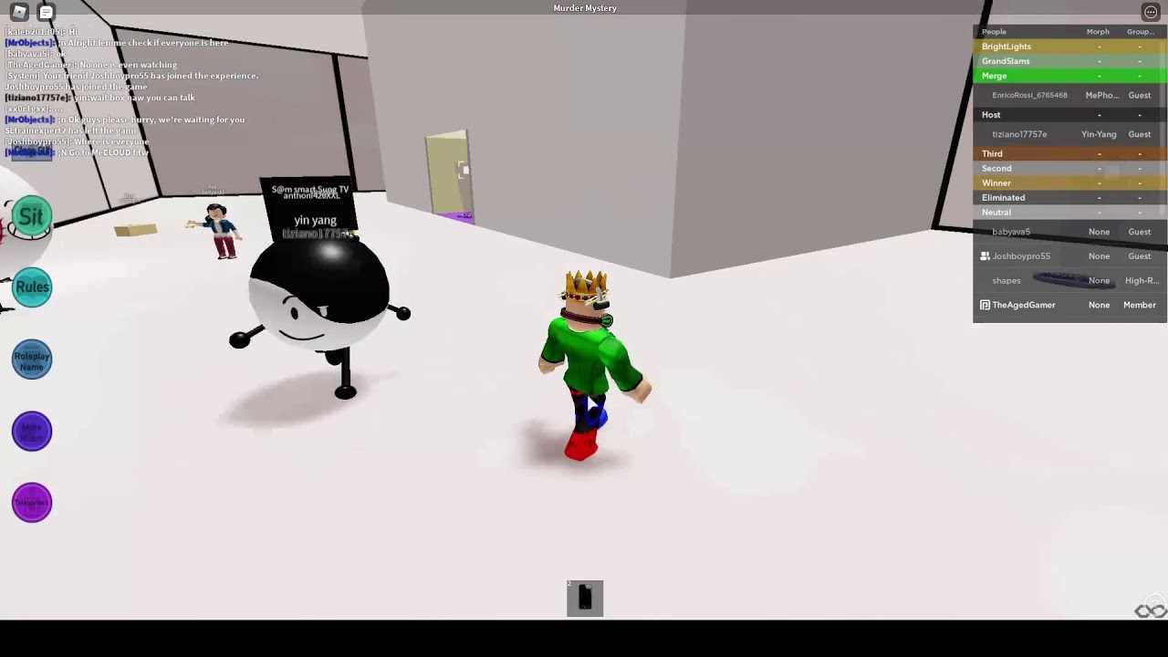 Playing Inanimate Insanity Roleplay By MrObjects! - YouTube