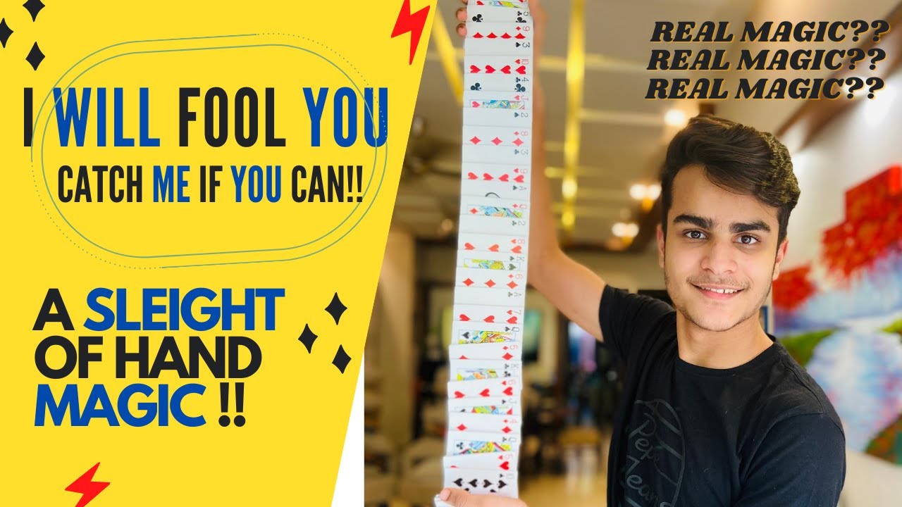 Catch Me If You Can || Magic Tricks Compilation || Cardini - YouTube