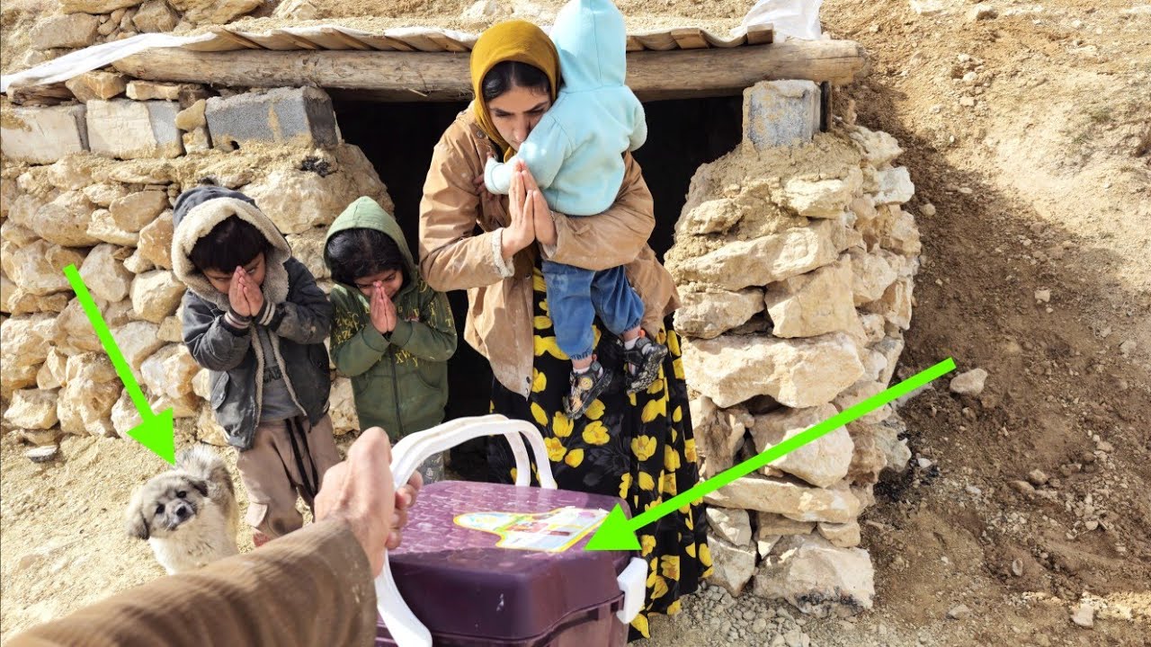 From fear of homelessness and cold to the help of the operator! - YouTube