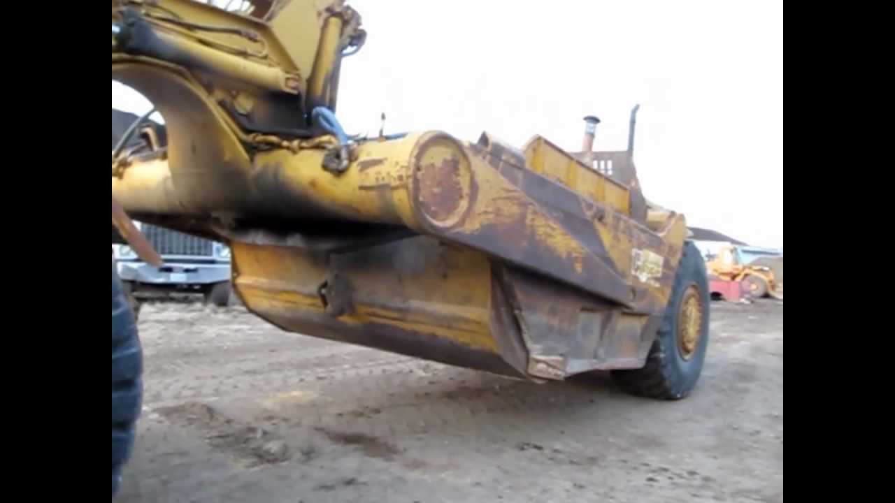 1969 Caterpillar 627 twin engine motor scraper for sale | sold at ...