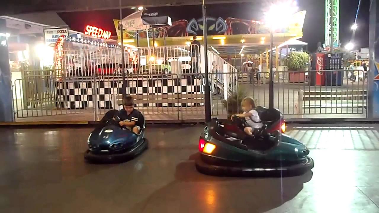 Faith Driving Bumper Cars - YouTube