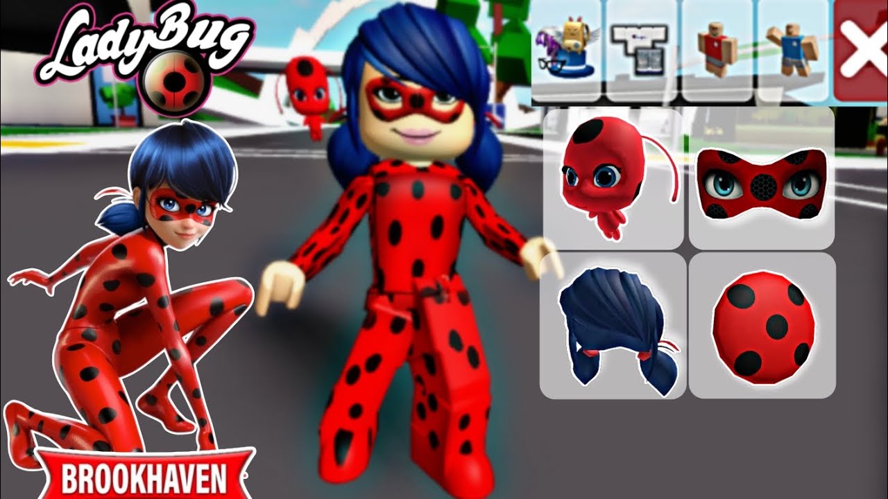 🐞Como crear a Ladybug de Miraculous en Brookhaven ROBLOX🐞Gratis.. - YouTube