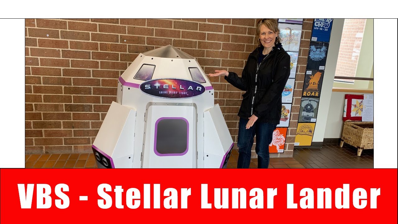 VBS Stellar Lunar Lander assembly tips - YouTube