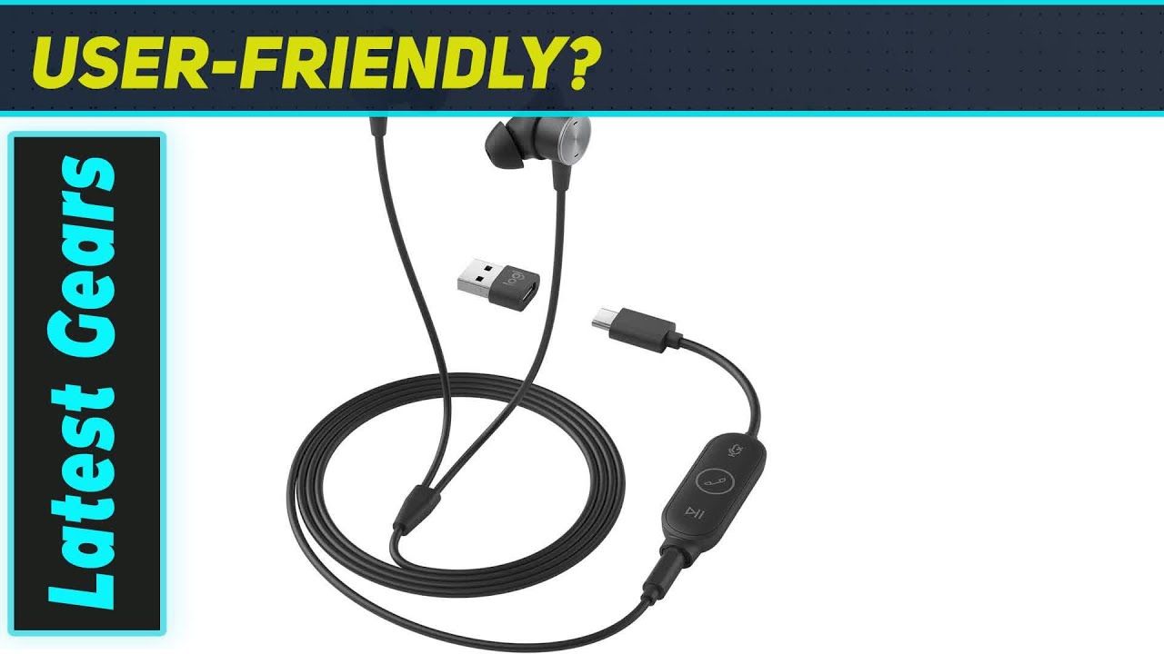 Logitech Zone Wired Earbuds: Best Budget Earbuds? - YouTube
