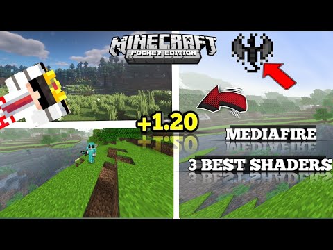 TOP THREE BEST SHADERS FOR MINECRAFT MCPE 😍 || HINDI || CLICKBAIT - YouTube