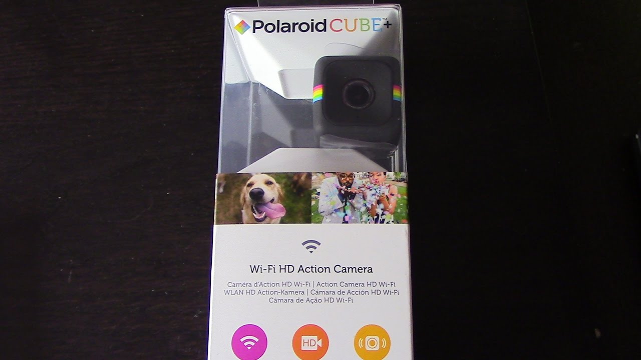 Polaroid Cube+ REVIEW unboxing - YouTube